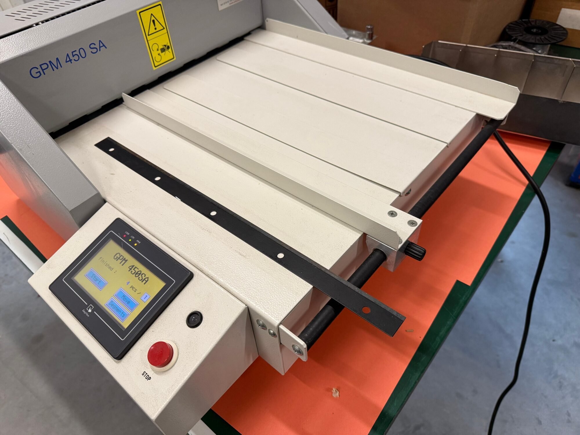 Cyklos GPM 450 SA Ril/Perforeermachine – Drukwerk in de Marge