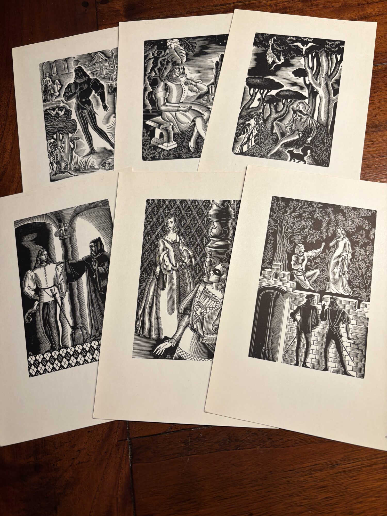 Houtgravures van Desiré Acket en Nico Bulder – Drukwerk in de Marge